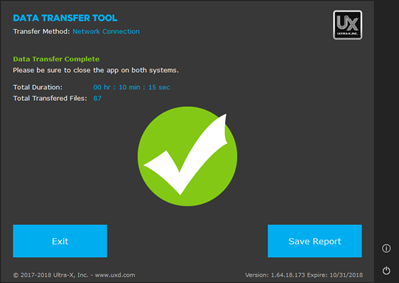 HOW TO: USING THE DATA TRANSFER TOOL - Network Connection Transfer Mode ...