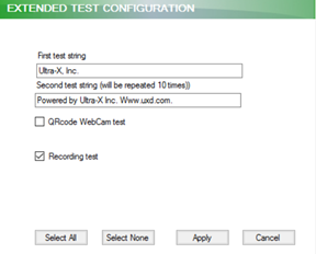 WebCam - Testing Description - QuickTech Windows Hardware Diagnostic ...