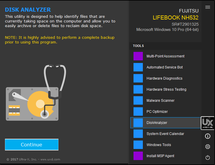 How to Use the Disk Analyzer? – Ultra-X, Inc.